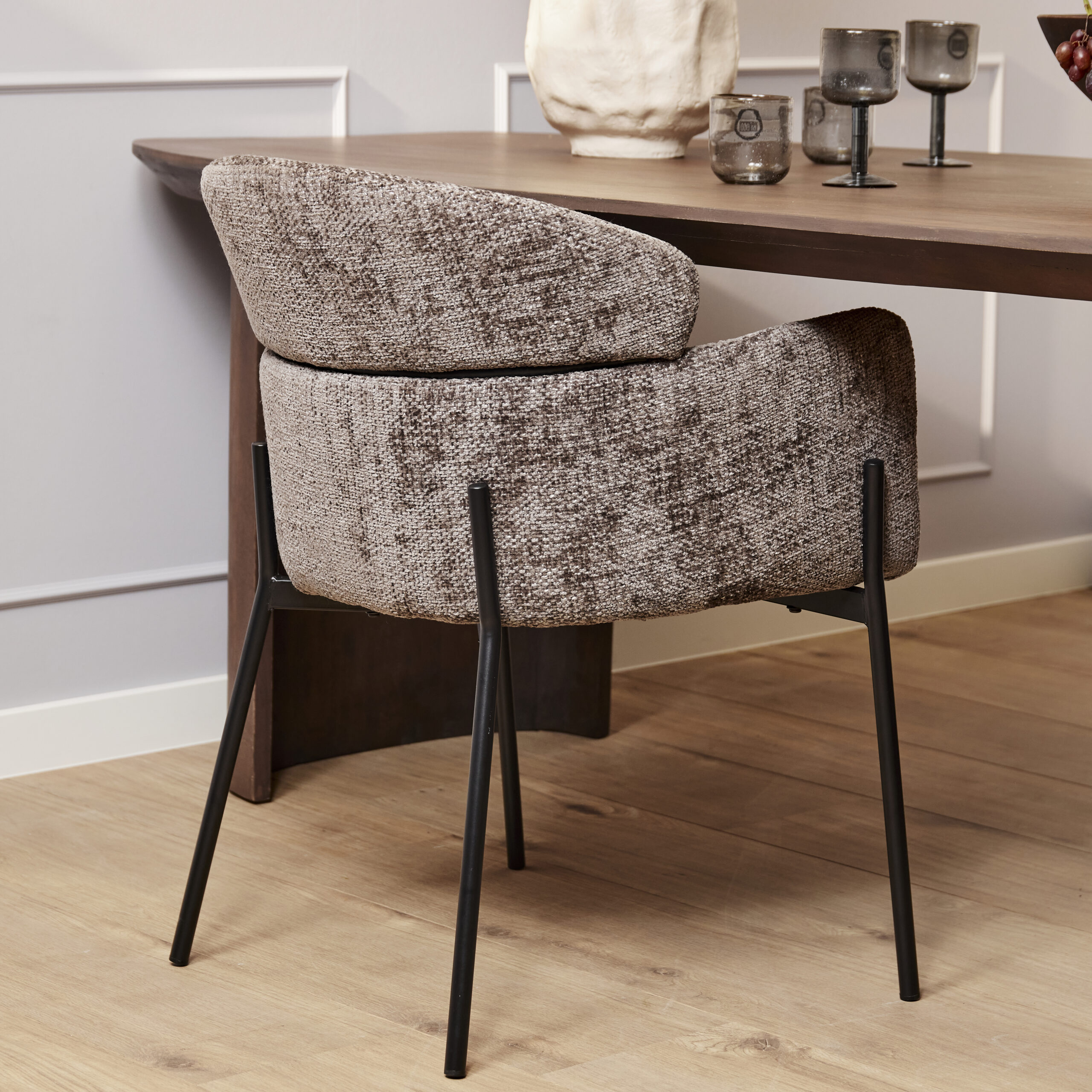 Eetkamerstoel Otis | Grey - Starfurn